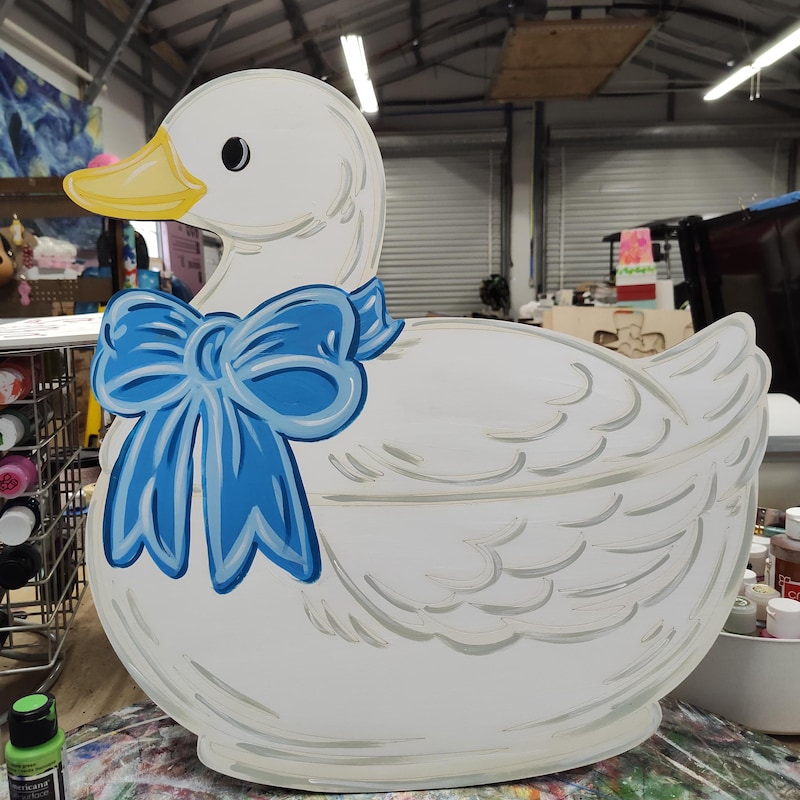 Goose Cookie Jar - Etsy