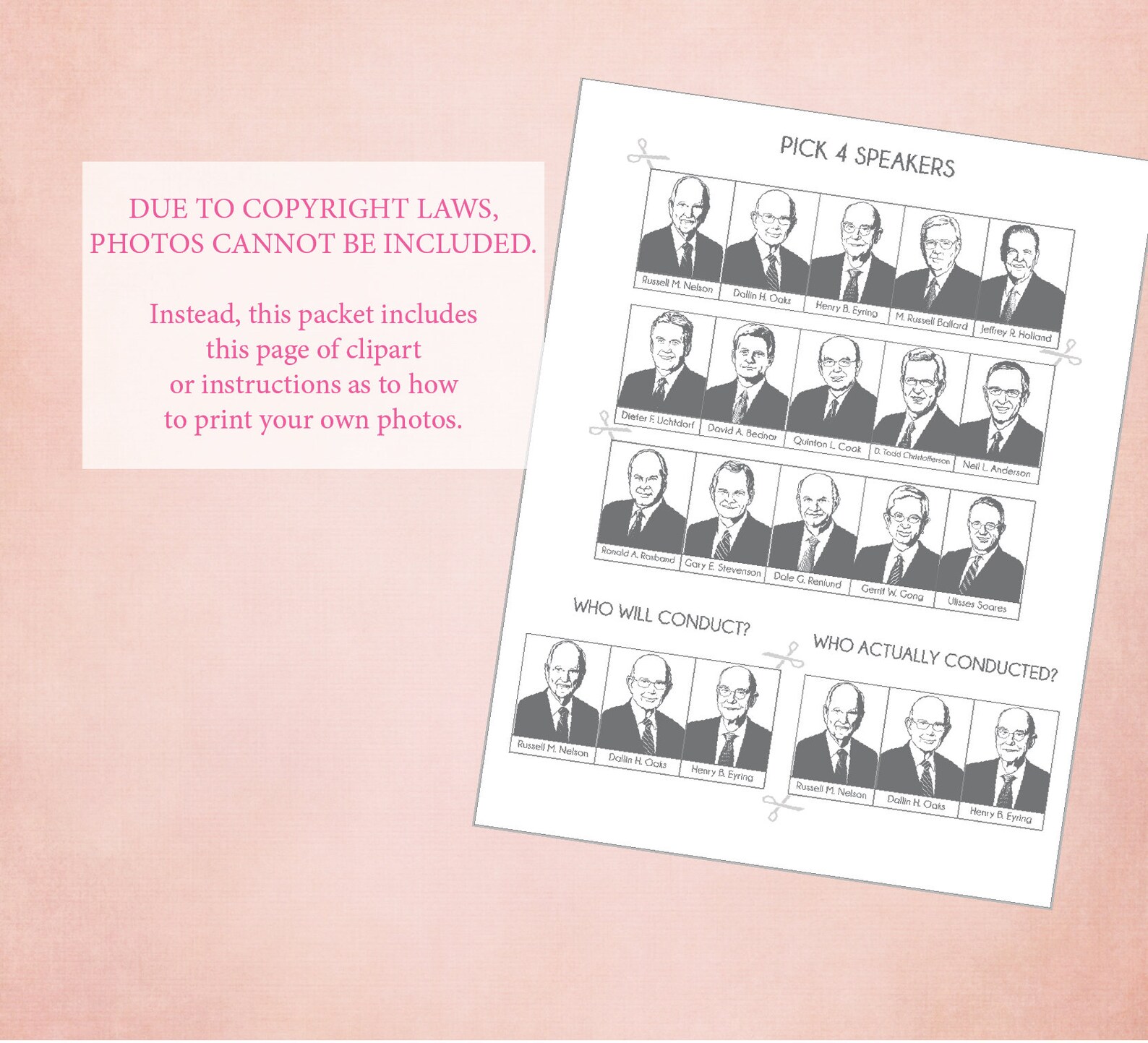 LDS Fantasy Conference Family Bundle PDF - Etsy