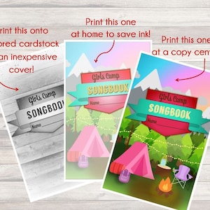 Girls Camp Songbook LDS***DIGITAL PDF*** - Etsy