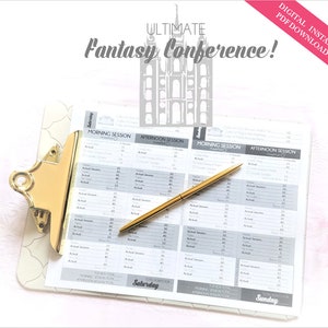 LDS Fantasy Conference Family Bundle PDF - Etsy
