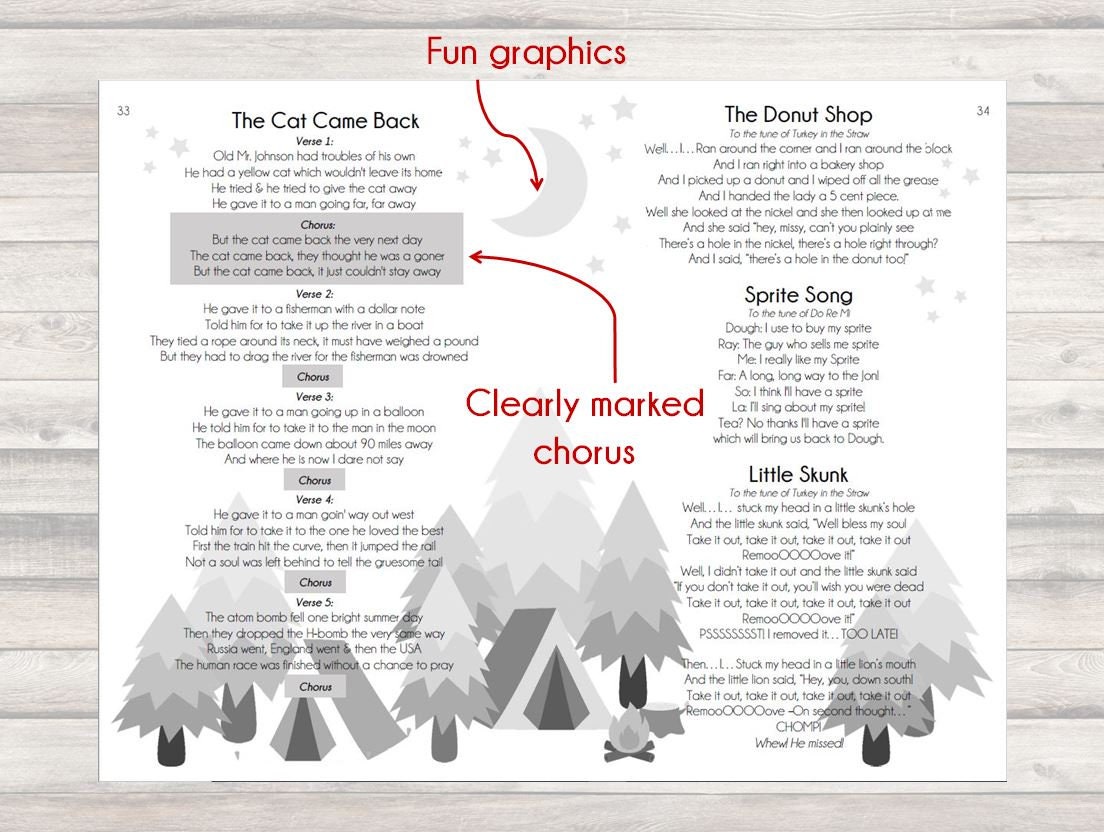 Girls Camp Songbook LDS***DIGITAL PDF*** - Etsy