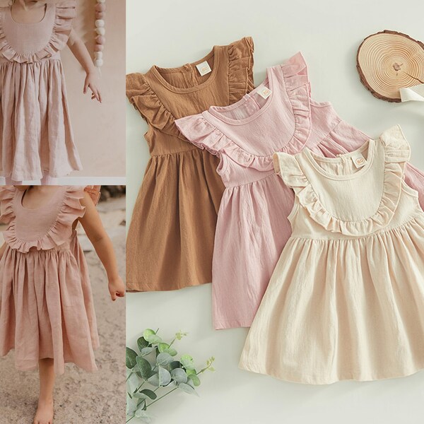 Ruffle Baby Dress - Etsy