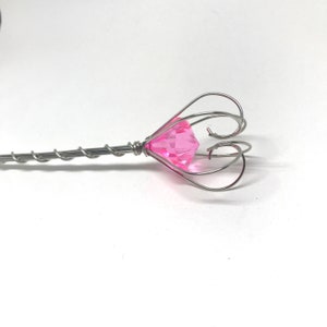 Fairy Wand Princess Scepter Bright Pink Jewel Scepter Gold - Etsy