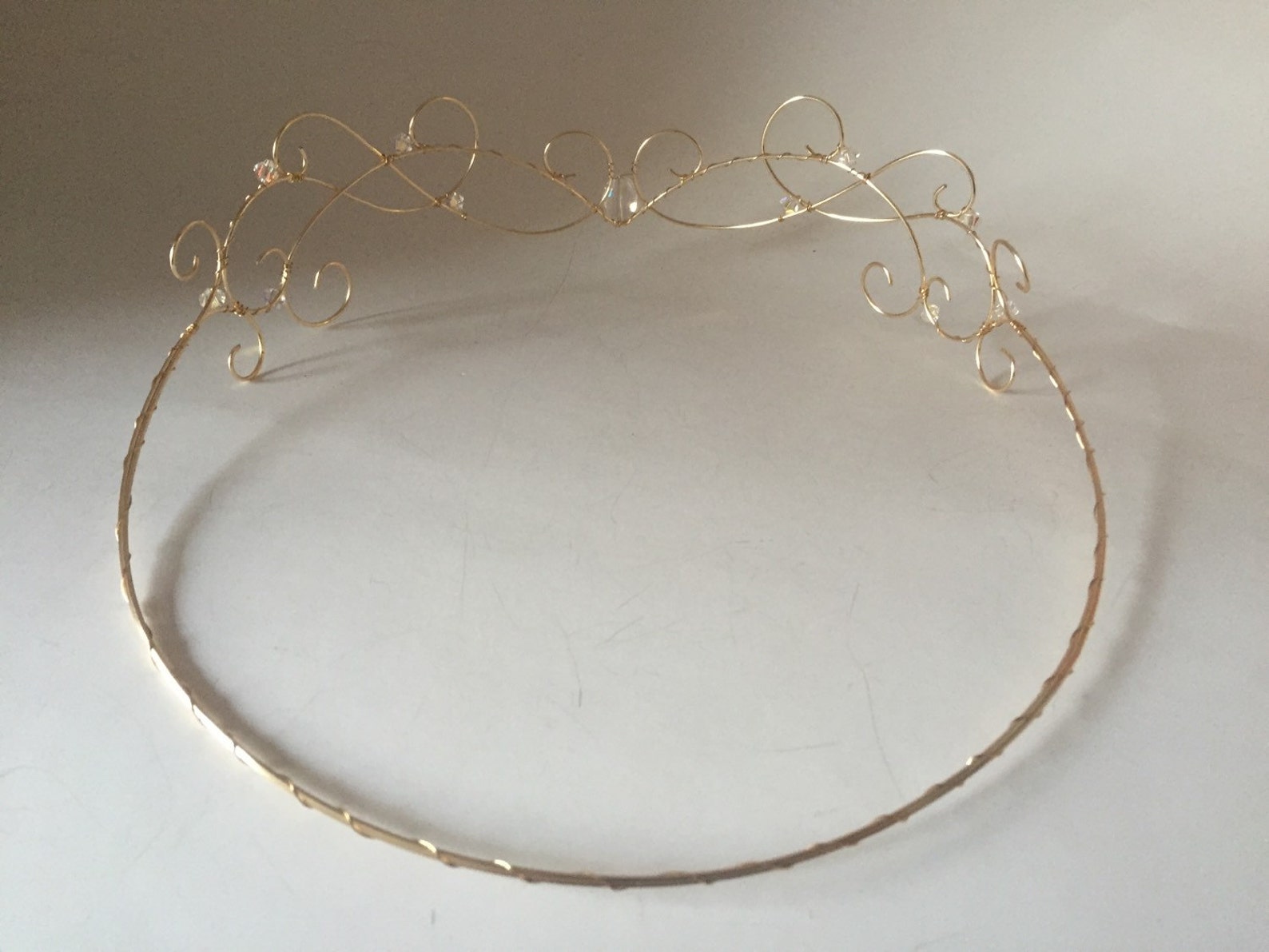 Elfin Circlet Renaissance Medieval Crown Princess Forehead - Etsy