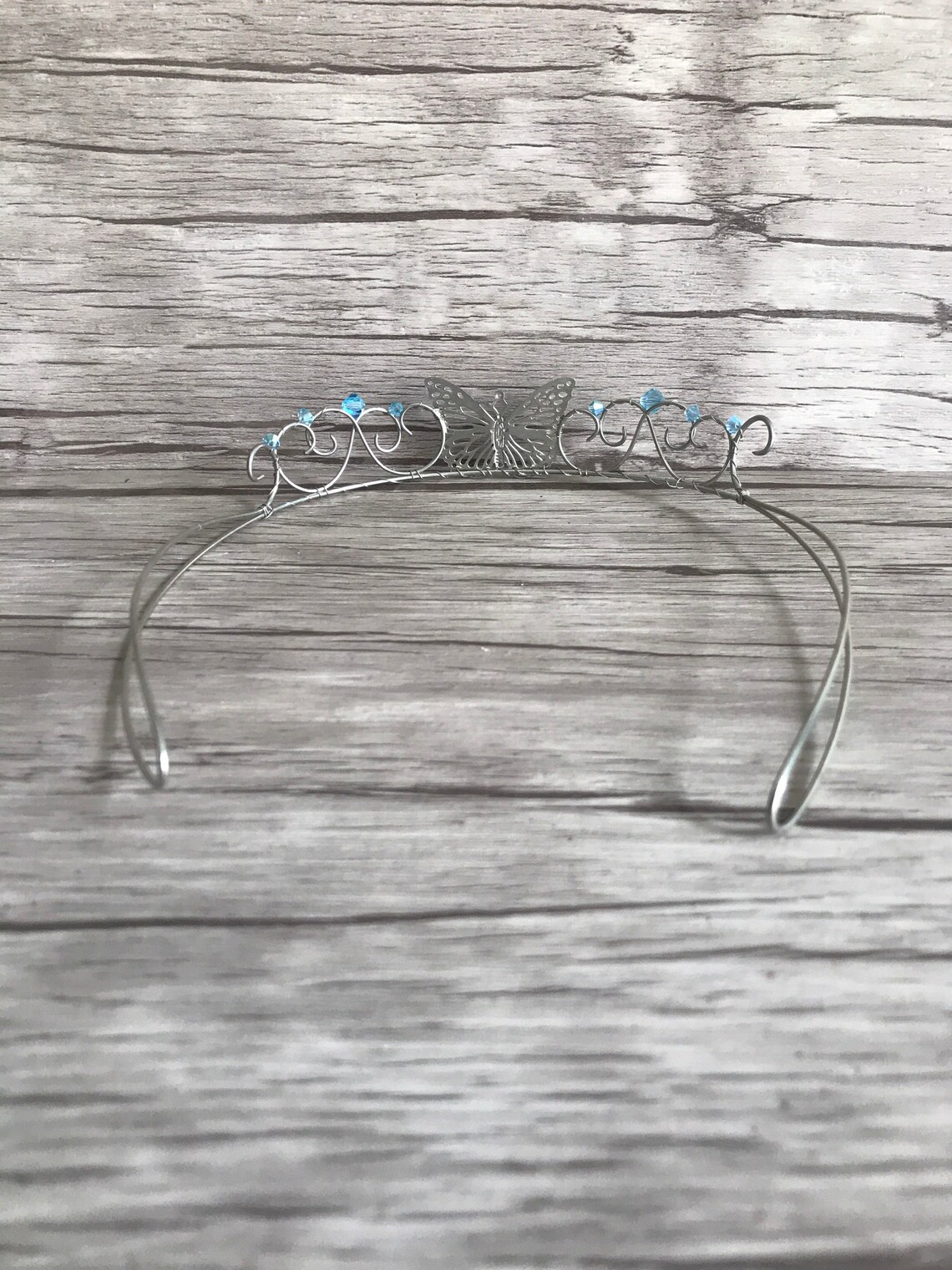 Butterfly Crown Princess Tiara Fairy Crown Flower Girl - Etsy