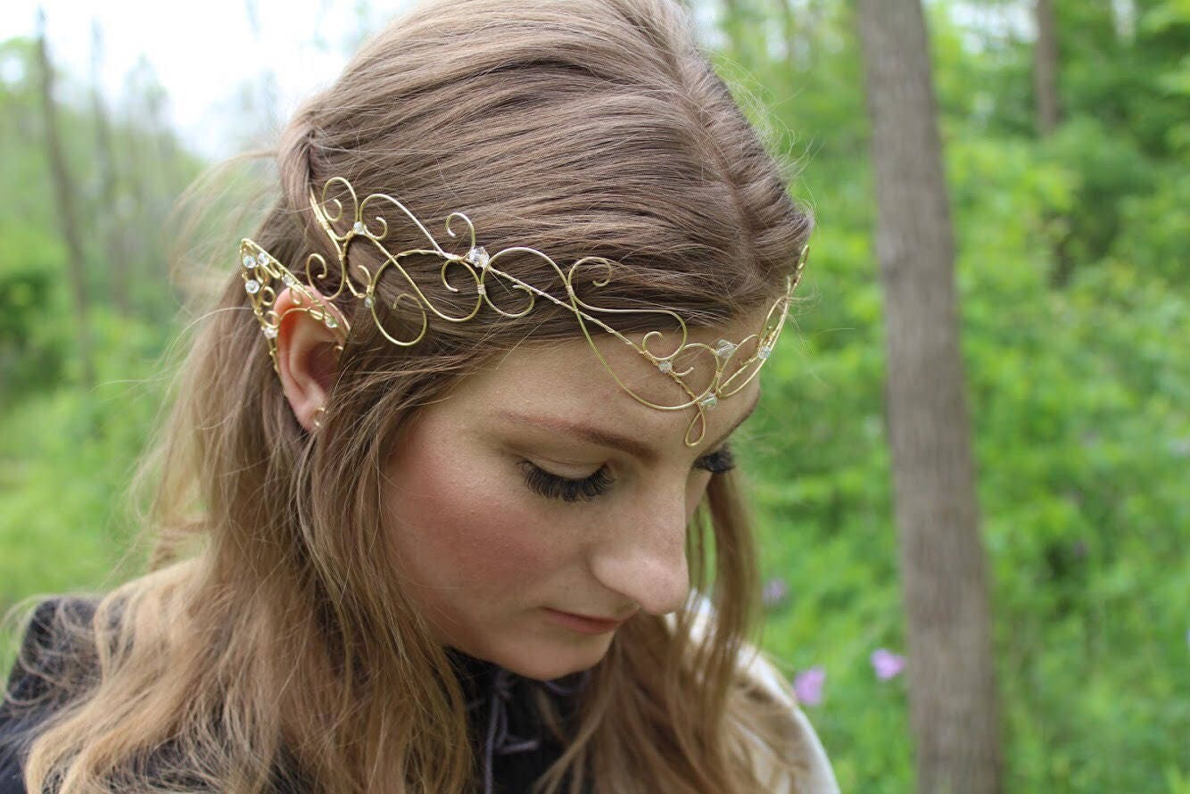 High Elf Ear Cuffs Elf Ears Fairy Ear Cuff Elven Ear Wrap - Etsy Canada