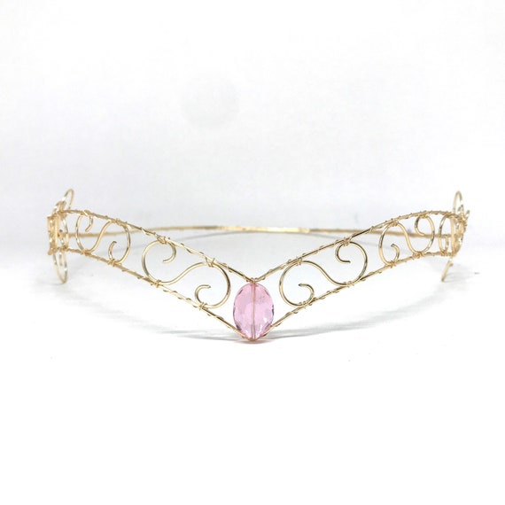 Forehead Tiara Gold