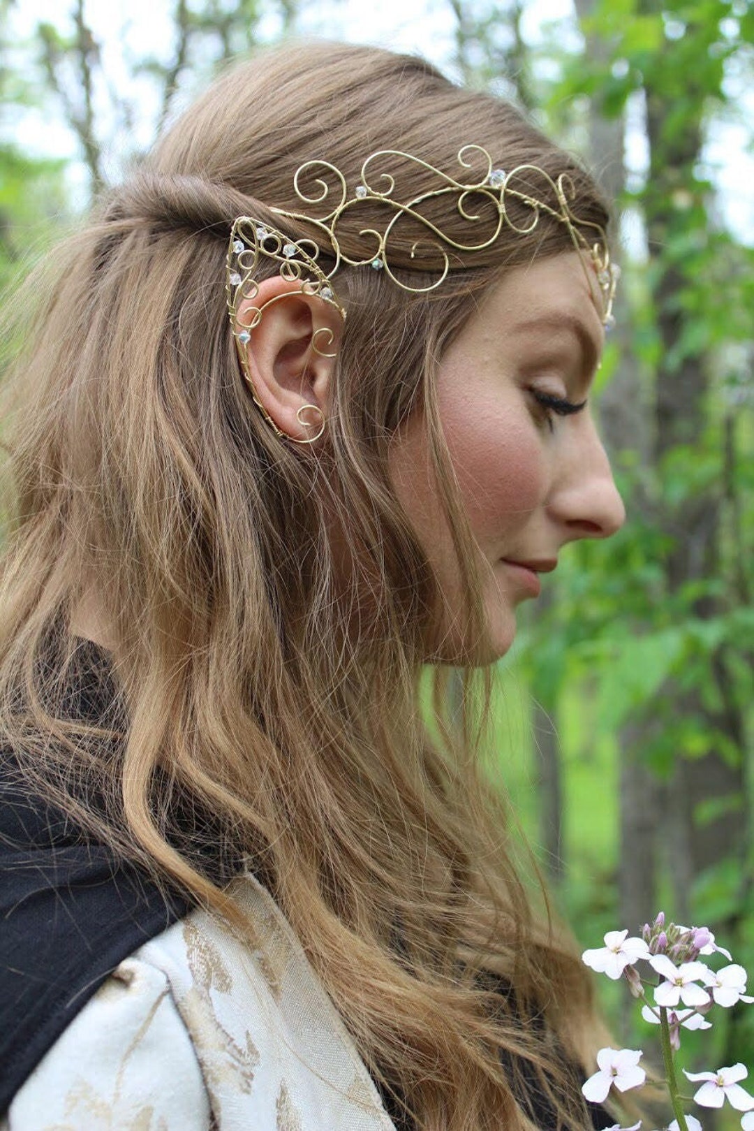 High Elf Ear Cuffs - Elfin Jewelry - Fairy Ears - Elf Ears - Fairy Ear ...
