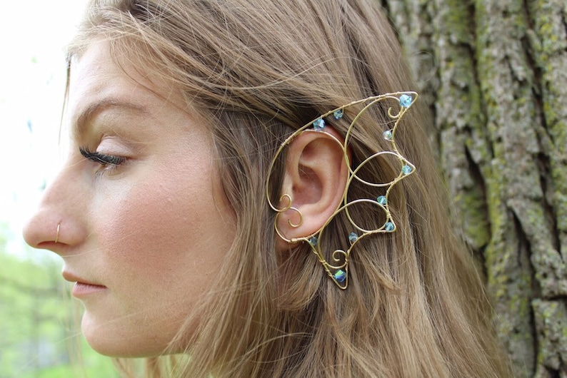 Mermaid Ear Cuffs Mermaid Jewelry Siren Sea Monster - Etsy