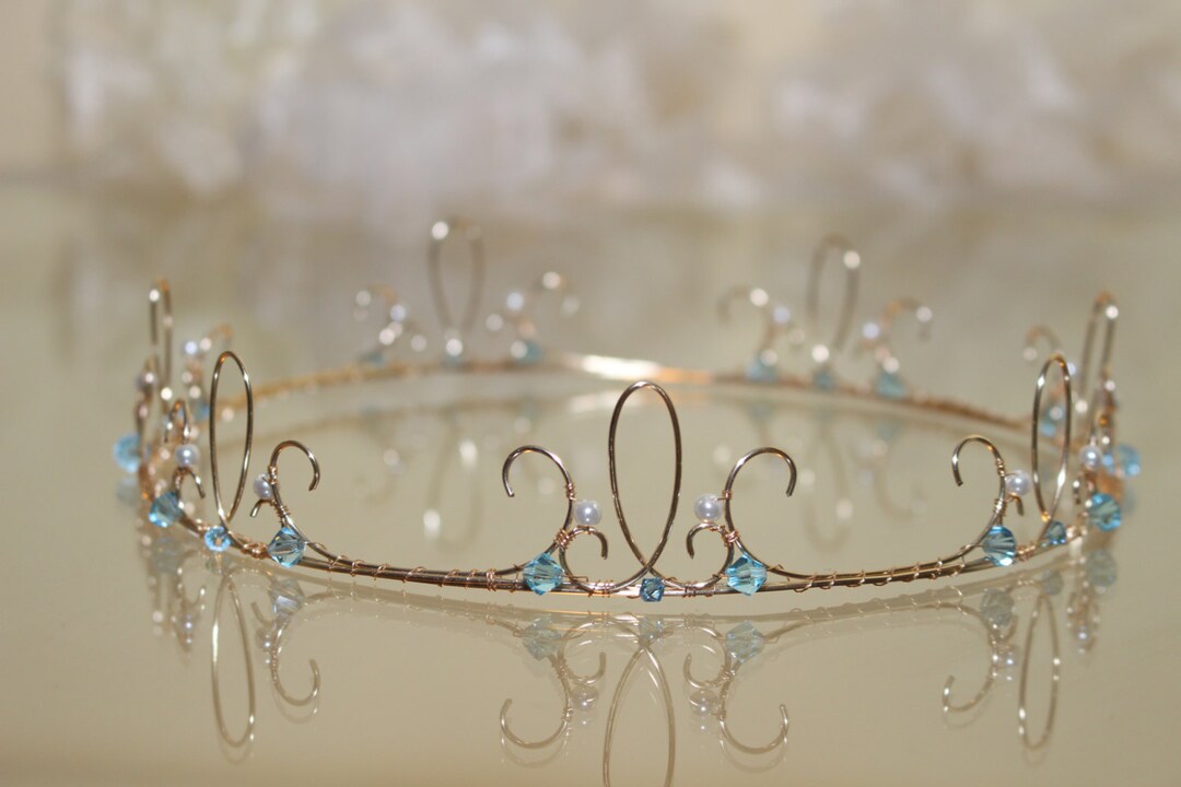 Bridal Crown, Princess Crown, Wedding Crown, Fairy Crown, Pearl Crown ...