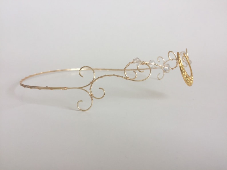 Moon Circlet Moon Princess Tiara Crescent Crown Moon Crown - Etsy Canada