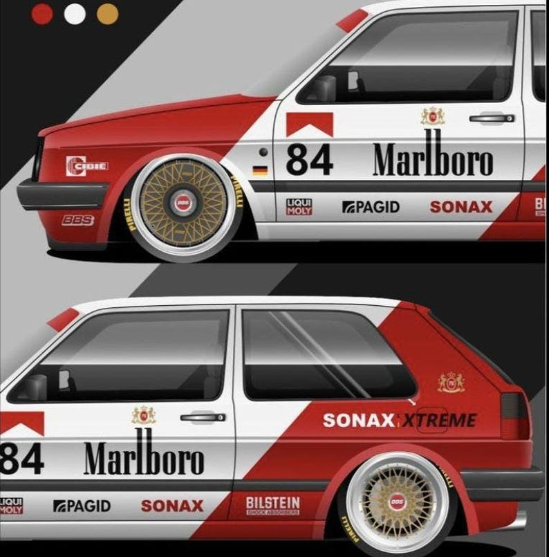 Marlboro Stickers X2 - Etsy