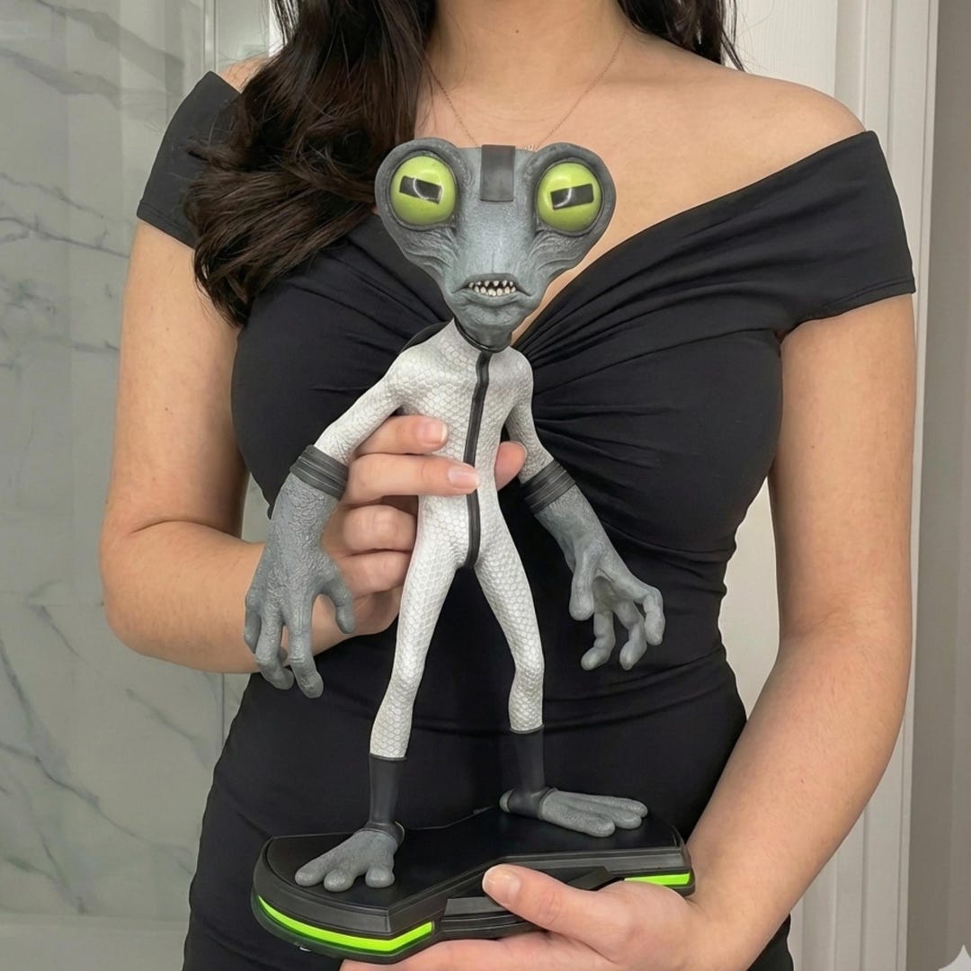 Ben 10 Grey Matter STL Figure | Galvan Alien Statue | High-detail 3D ...