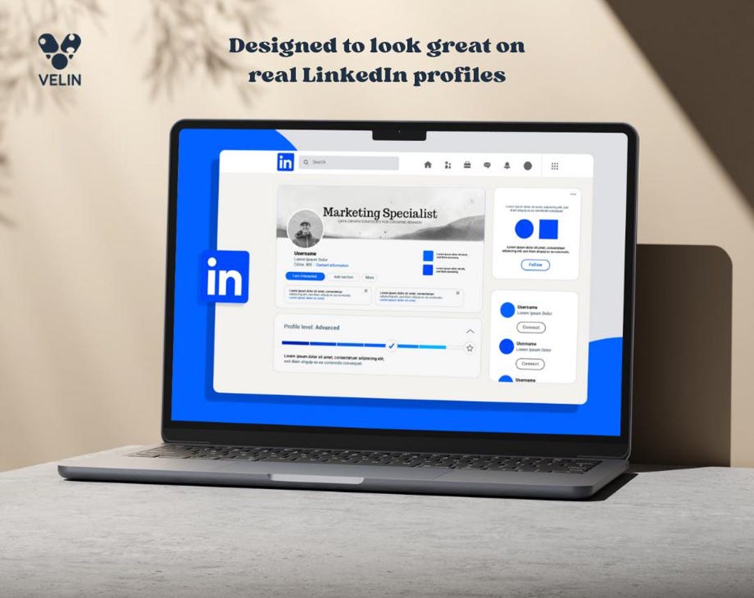 Modern Linkedin Banner Templates | Professional Canva Covers for ...