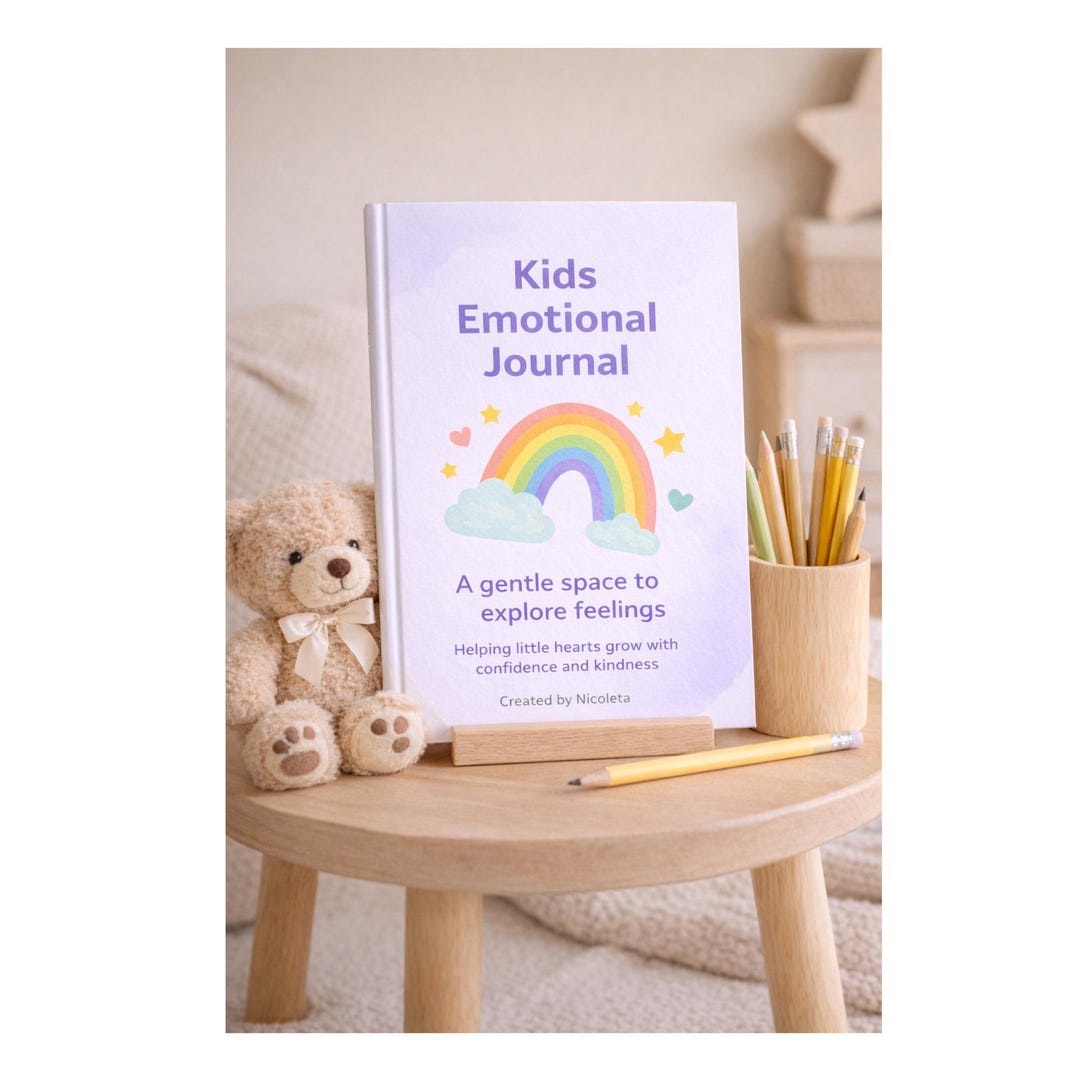 Kids Emotional Journal | Printable Feelings Workbook | Emotional ...