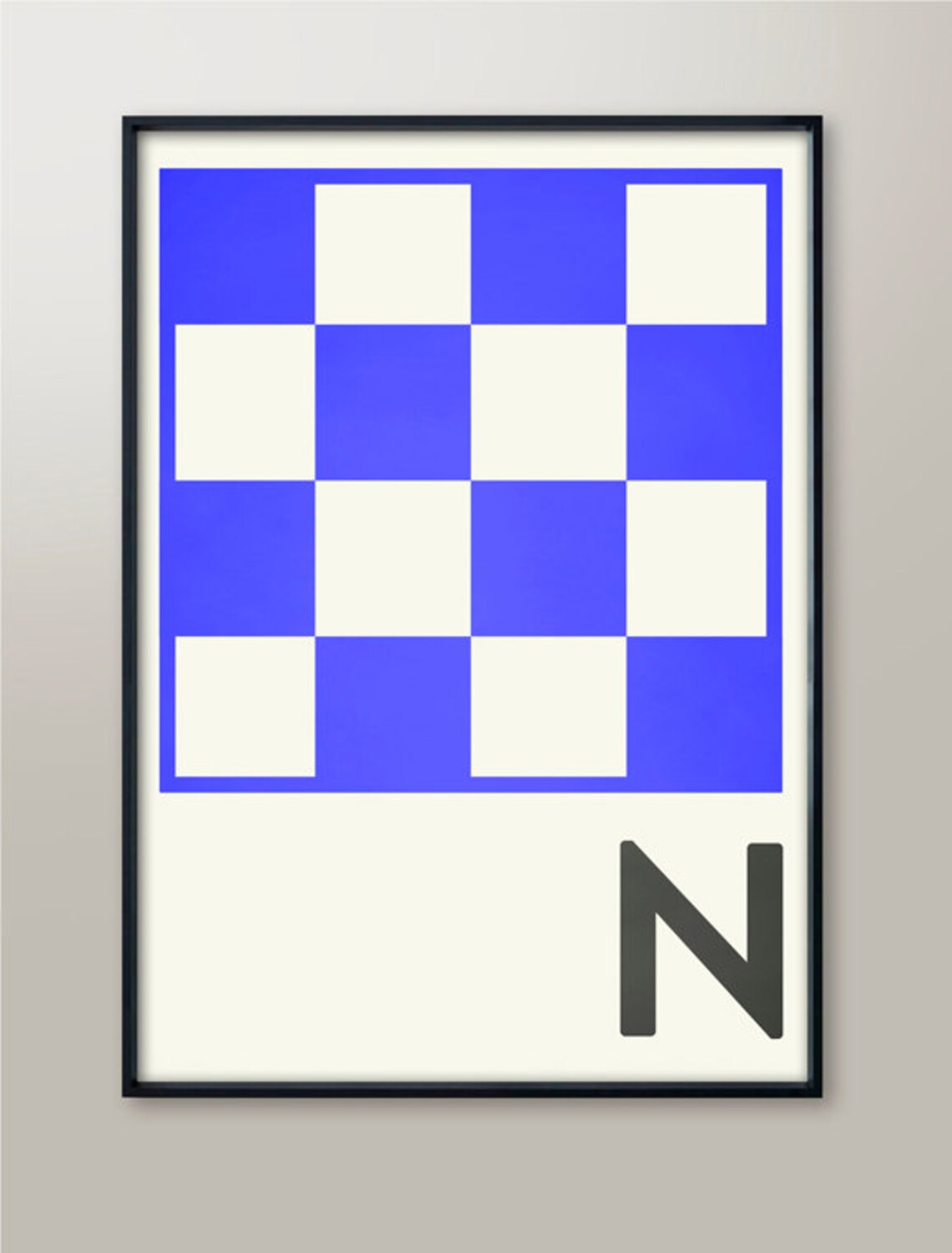 Naval Letter Print Alphabet N Naval Flags Naval Signal Etsy