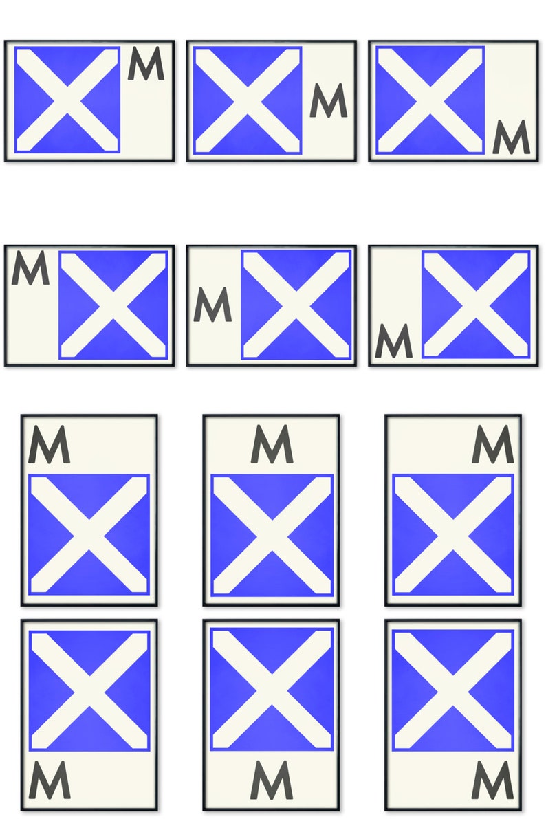 Nautical Flags Alphabet Letter M Naval Flags Naval Signal - Etsy