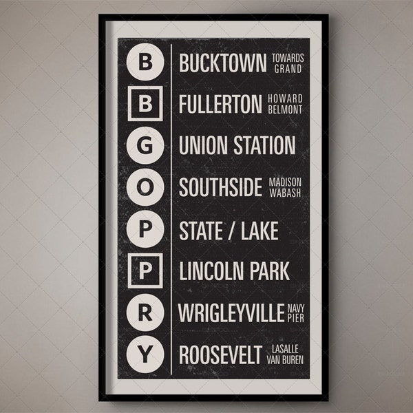 Subway Print - Etsy