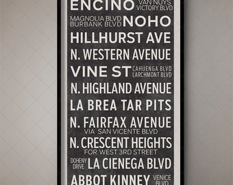 California Subway Map - Etsy