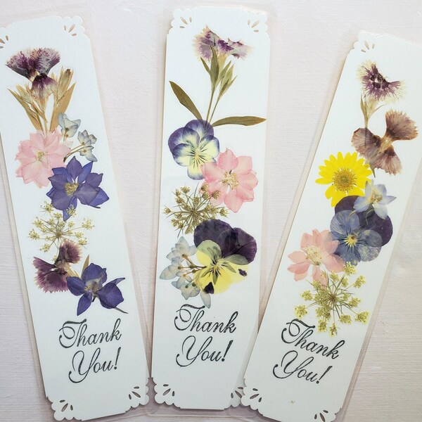 Thank You Bookmark - Etsy