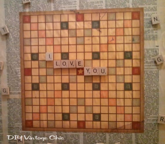 Scrabble Board For 5 X 6 Peices