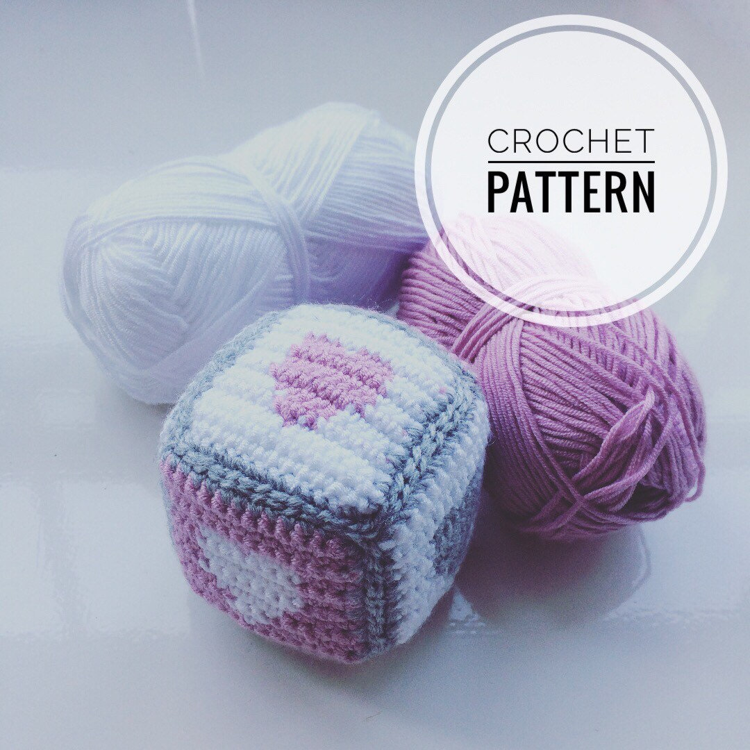 Crochet Baby Hearts Building Blocks Toy Pattern - Etsy