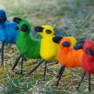 Felted Sheep Rainbow Flock of Many Colors Pick Your Color - Etsy