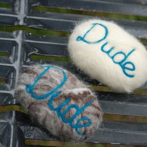 Gift for Men Felted Soap Dude Bar Fathers Day Gift - Etsy