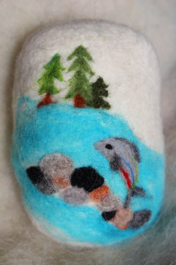Felted Soap Rainbow Trout Trout Stream Wildlife Camping - Etsy