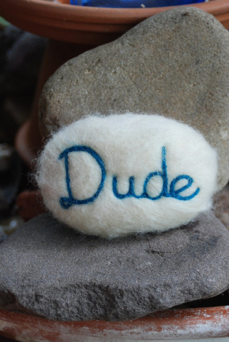 Gift for Men Felted Soap Dude Bar Fathers Day Gift - Etsy