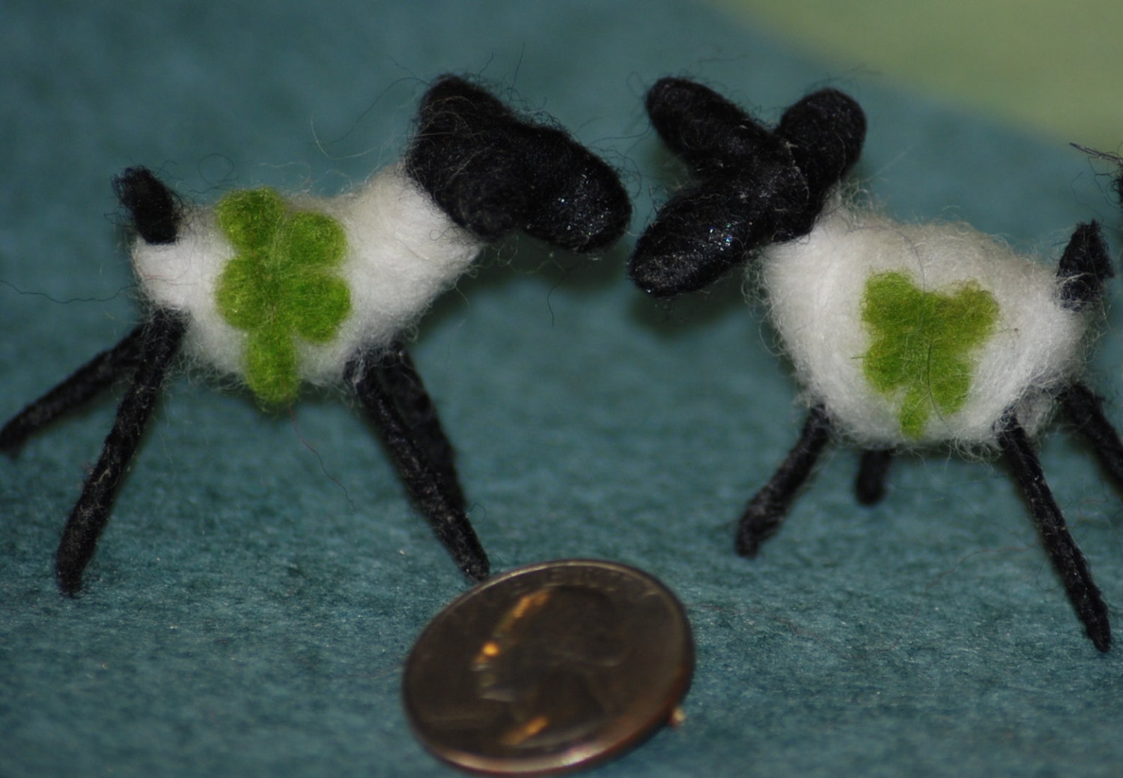Felted Sheep Lucky You Lucky Ewe St Patricks Day Irish Green - Etsy