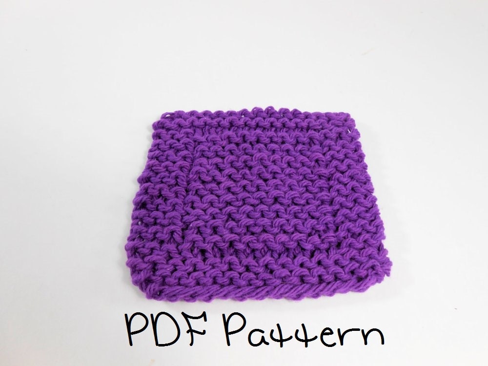 Placemat Knitting Pattern Place Setting Beginner Pattern Easy Coaster ...