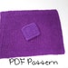 Placemat Knitting Pattern Place Setting Beginner Pattern Easy Coaster ...
