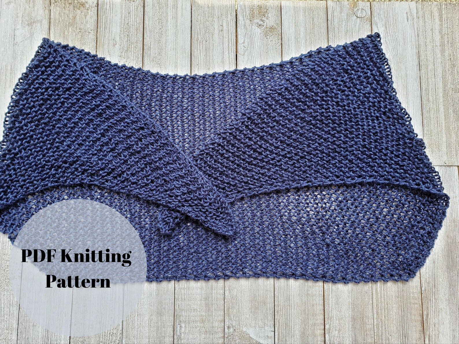 Easy Lightweight Shawl Knitting Pattern / Digital Download Warm Weather ...