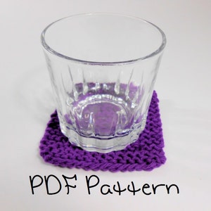Placemat Knitting Pattern Place Setting Beginner Pattern Easy Coaster ...