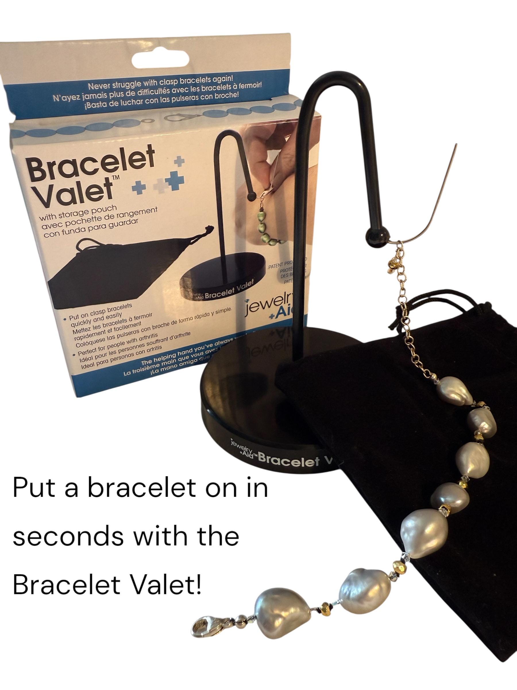 Bracelet Valet, Easy Bracelet Helper With Travel Pouch, Bracelet Friend ...