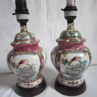 Italian Hand Crafted Porcelain Lamp - Etsy