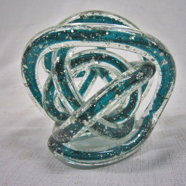 Glass Knot Sculpture - Etsy