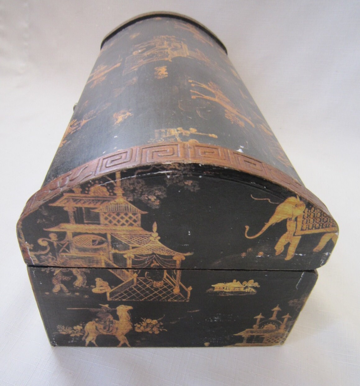 Vintage Chinese Chinoiserie Box - Etsy
