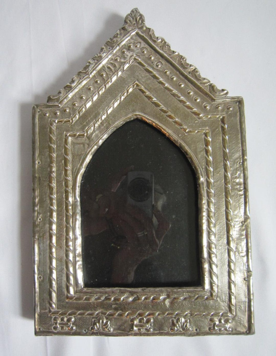Vintage Silver Mexican Picture Frame - Etsy