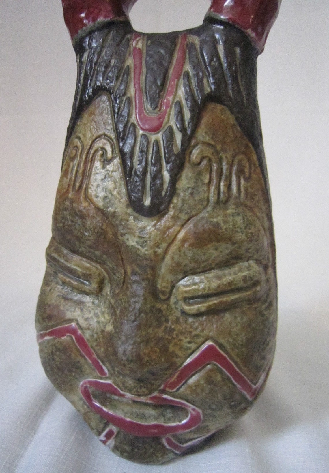 Vintage Italian Art Pottery Decanter - Etsy