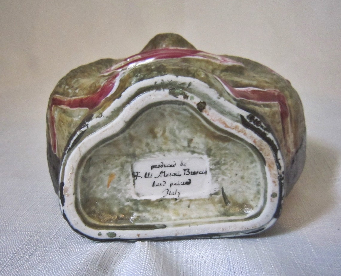 Vintage Italian Art Pottery Decanter - Etsy