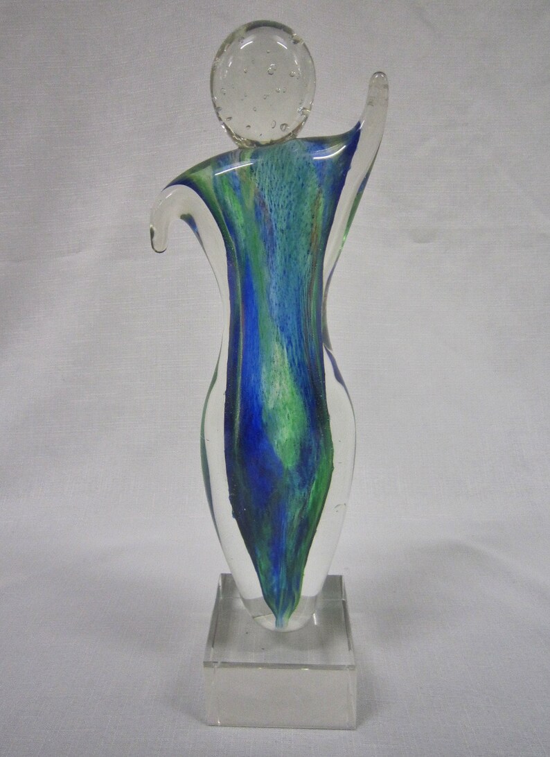 Modernist Murano Glass Figure - Etsy