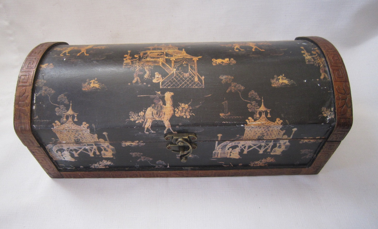 Vintage Chinese Chinoiserie Box - Etsy