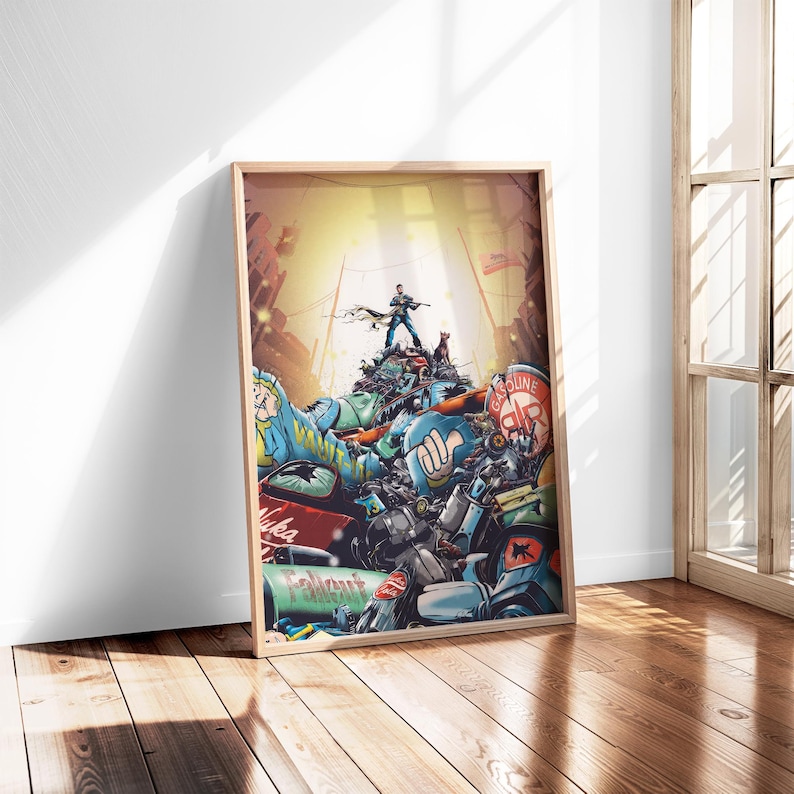 Fallout Poster, Fallout Video Game Poster, Gaming Poster, Game Poster ...