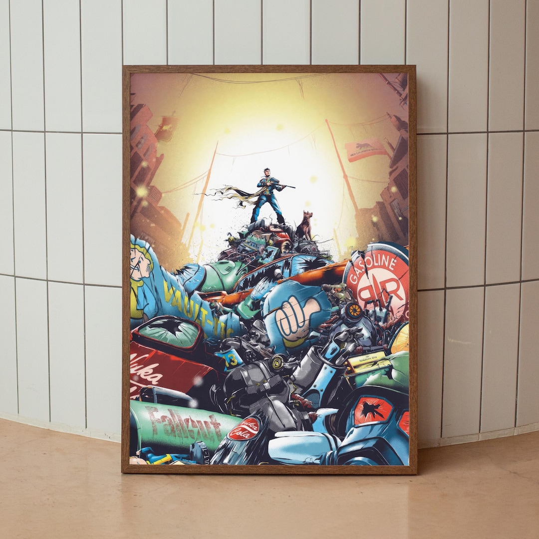 Fallout Poster, Fallout Video Game Poster, Gaming Poster, Game Poster ...