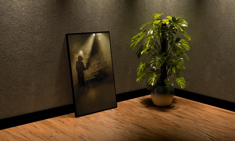 Dead Space Inspired Poster, Isaac Clarke Engineer Wall Art, Sci-fi ...