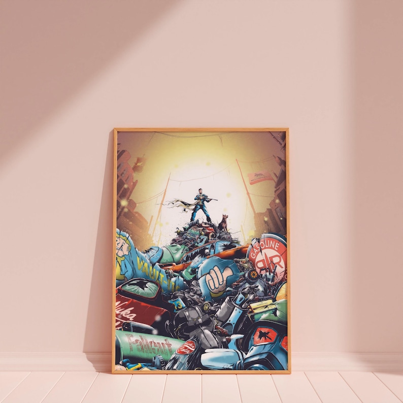 Fallout Poster, Fallout Video Game Poster, Gaming Poster, Game Poster ...