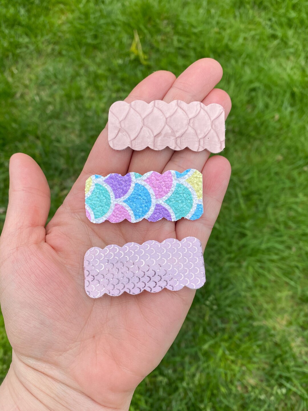 Mermaid Snap Clip Set, Mermaid Hair Accessories, Mermaid Clips - Etsy