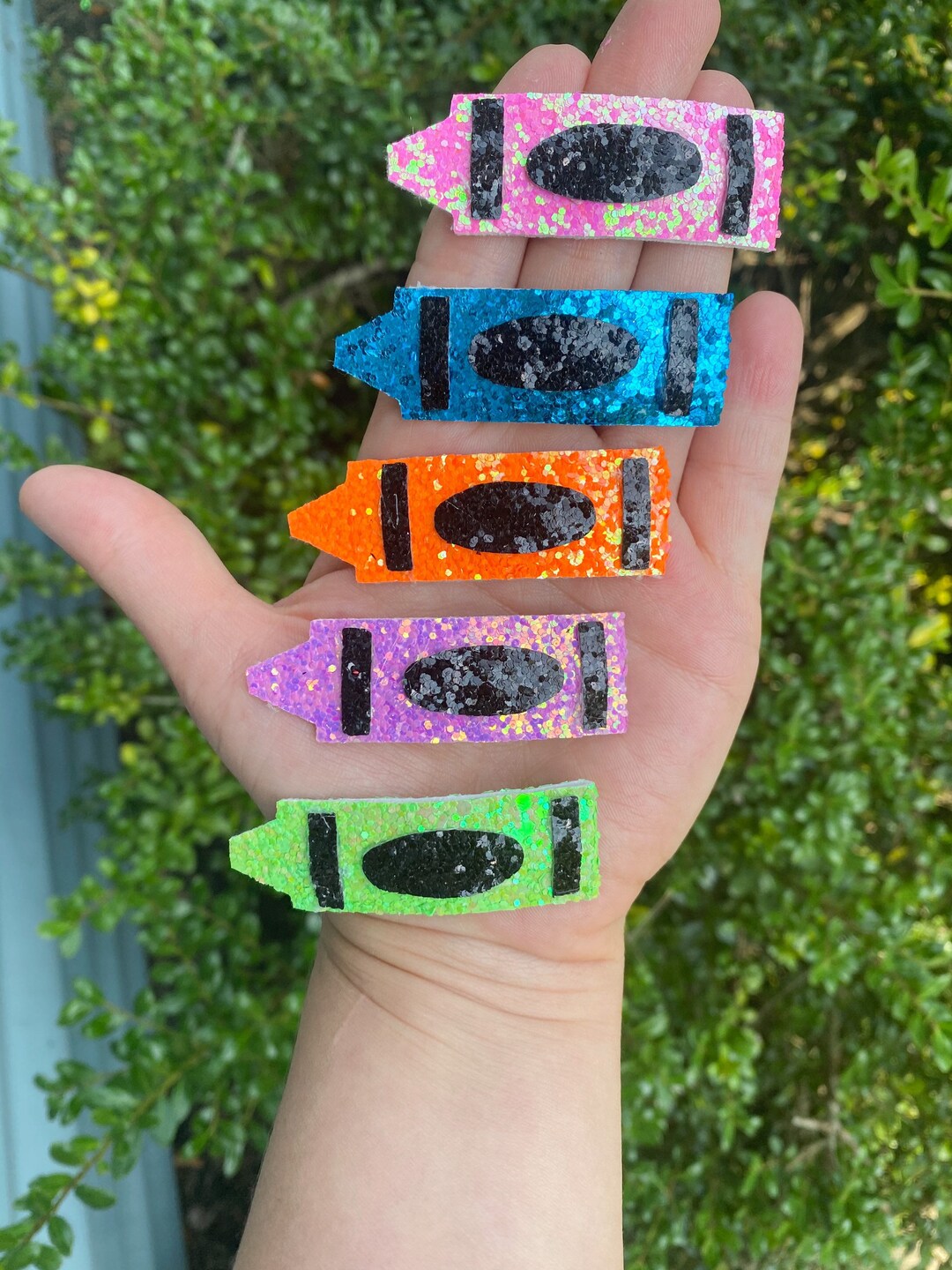 Crayon Snap Clip Back to School Accessories for Girls Crayon - Etsy